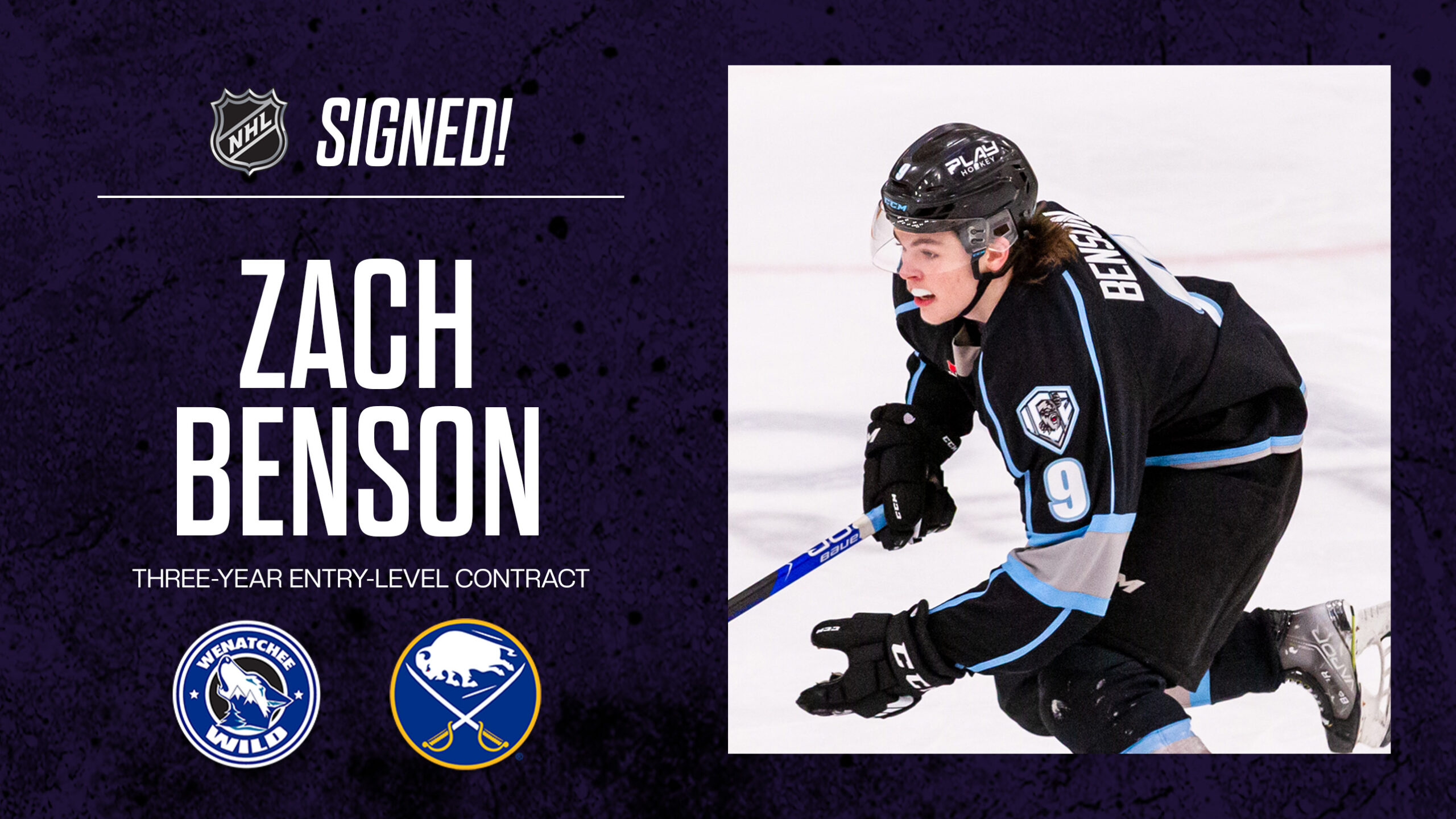 Benson signs entry-level contract with Buffalo - Canadian Hockey League