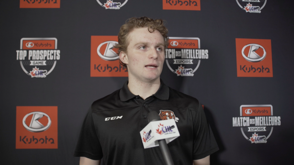 2024 CHLKTP — Andrew Basha pre-game availability | Canadian Hockey League