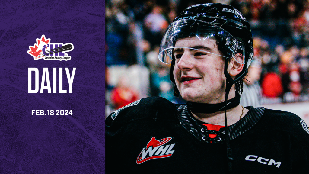 CHL Daily: No. 6-ranked Portland, No. 7-ranked Prince George & No. 8 ...