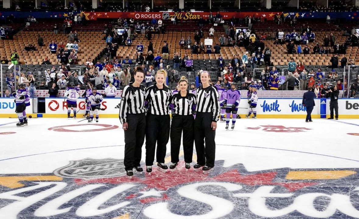 Welsh continues to be a history-maker in female officiating | Canadian ...