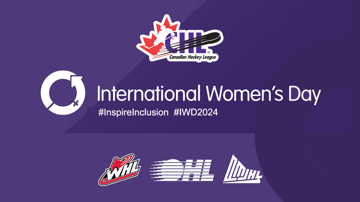 Recognizing the incredible women across the CHL on International Women ...