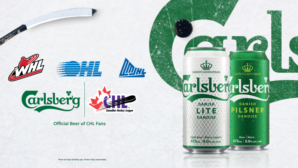 Carlsberg becomes an Official Partner of the CHL - Sudbury Wolves