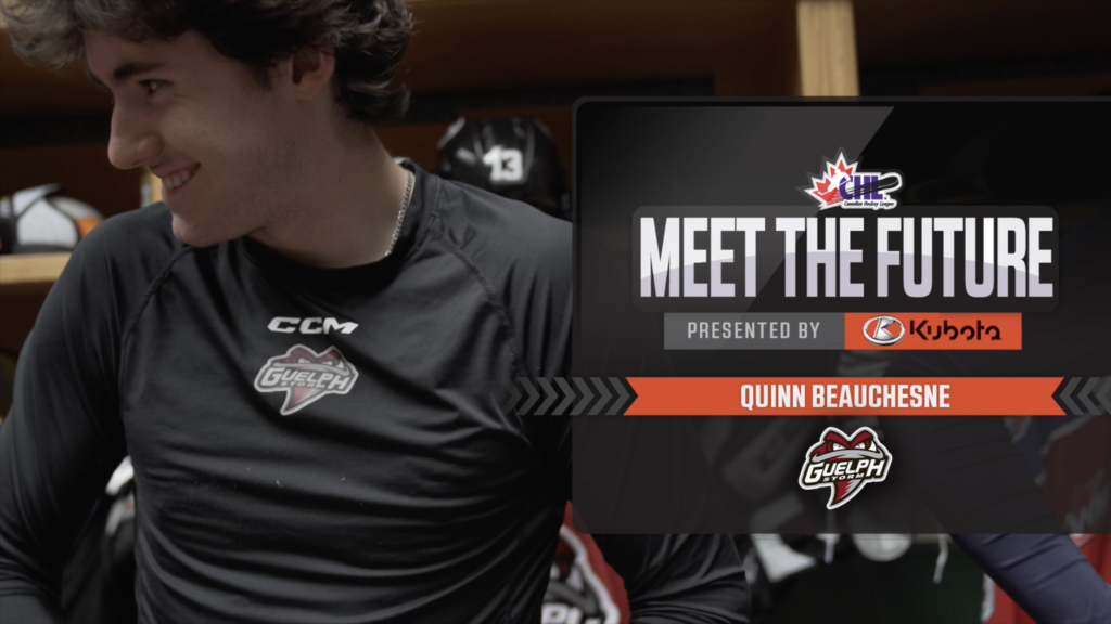 Meet the Future - Quinn Beauchesne - Guelph Storm