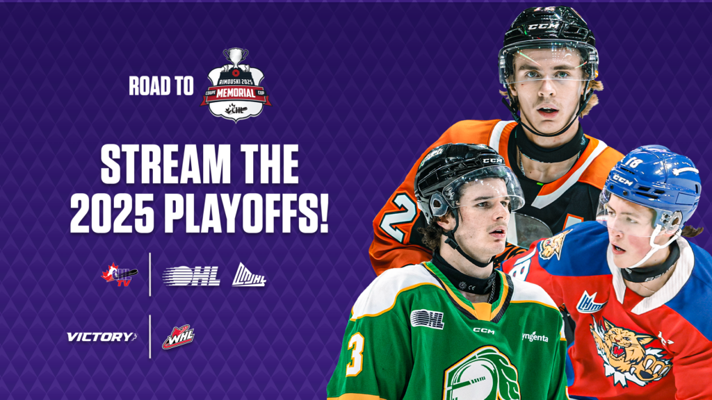 The Road to the 2025 Memorial Cup begins tonight on CHL TV & Victory+ ...