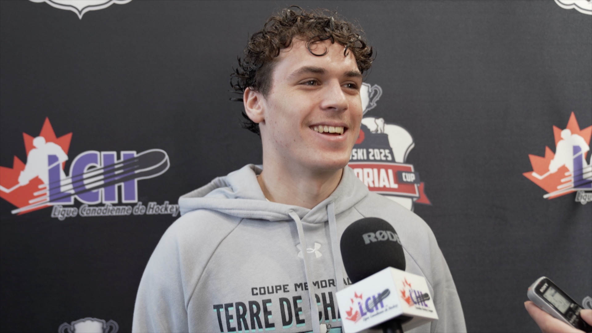 2025 Memorial Cup – Alexandre Blais pre-game availability – May 23 ...