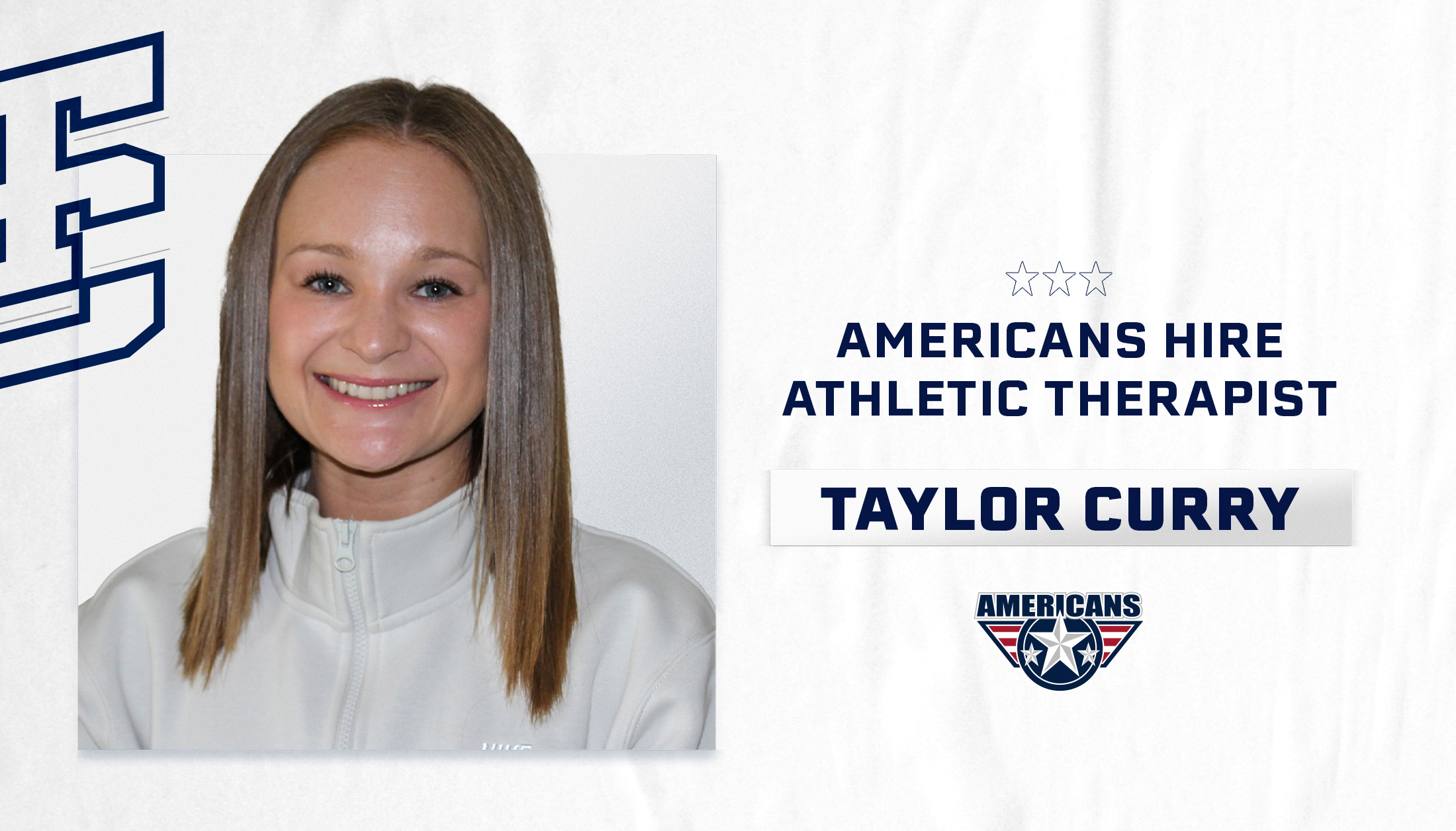 Americans hire Taylor Curry as Athletic Therapist - Tri-City Americans