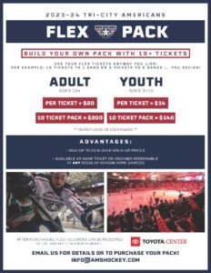 Flex Packs - Tri-City Americans