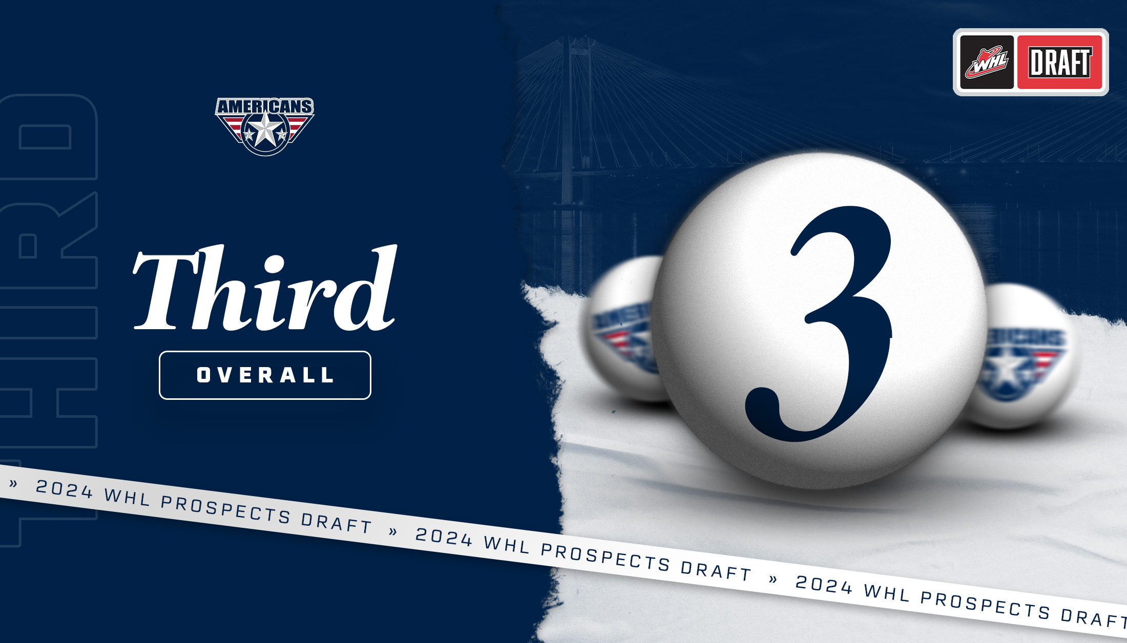 Americans to select third-overall in 2024 WHL Prospects Draft - Tri-City Americans