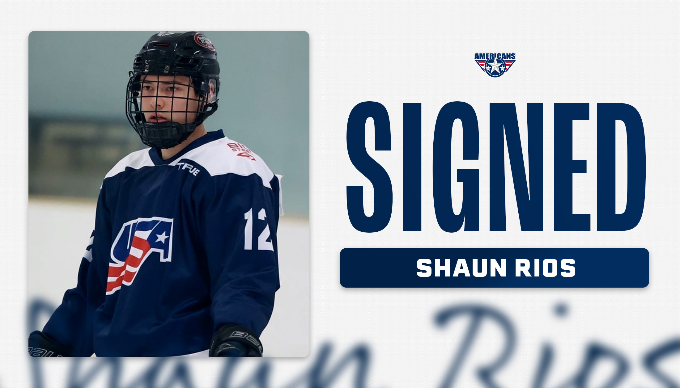 Americans sign forward Shaun Rios to Scholarship and Development ...
