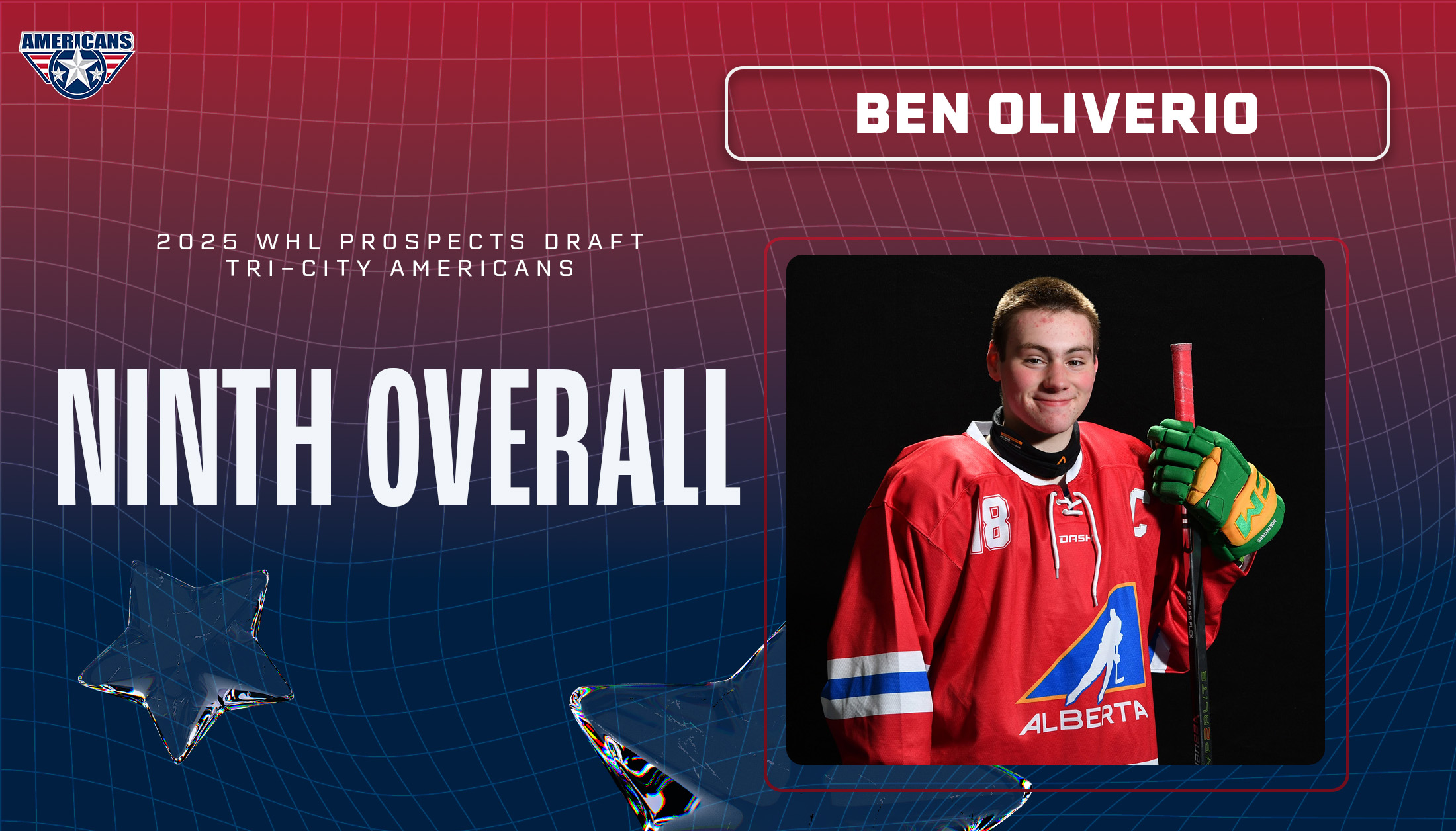 Tri-City selects forward Ben Oliverio ninth overall in 2025 WHL Draft ...
