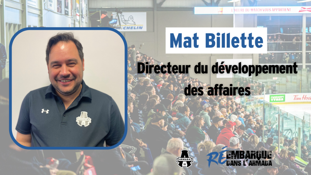L'Armada de Blainville-Boisbriand annonce l'embauche de Mat Billette en ...