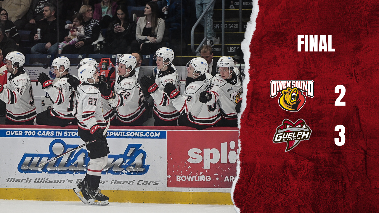 Attack Fall 3-2 in Shootout Against Guelph Storm - Owen Sound Attack