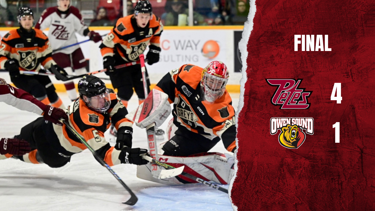 Attack Fall to Peterborough 4-1 - Owen Sound Attack