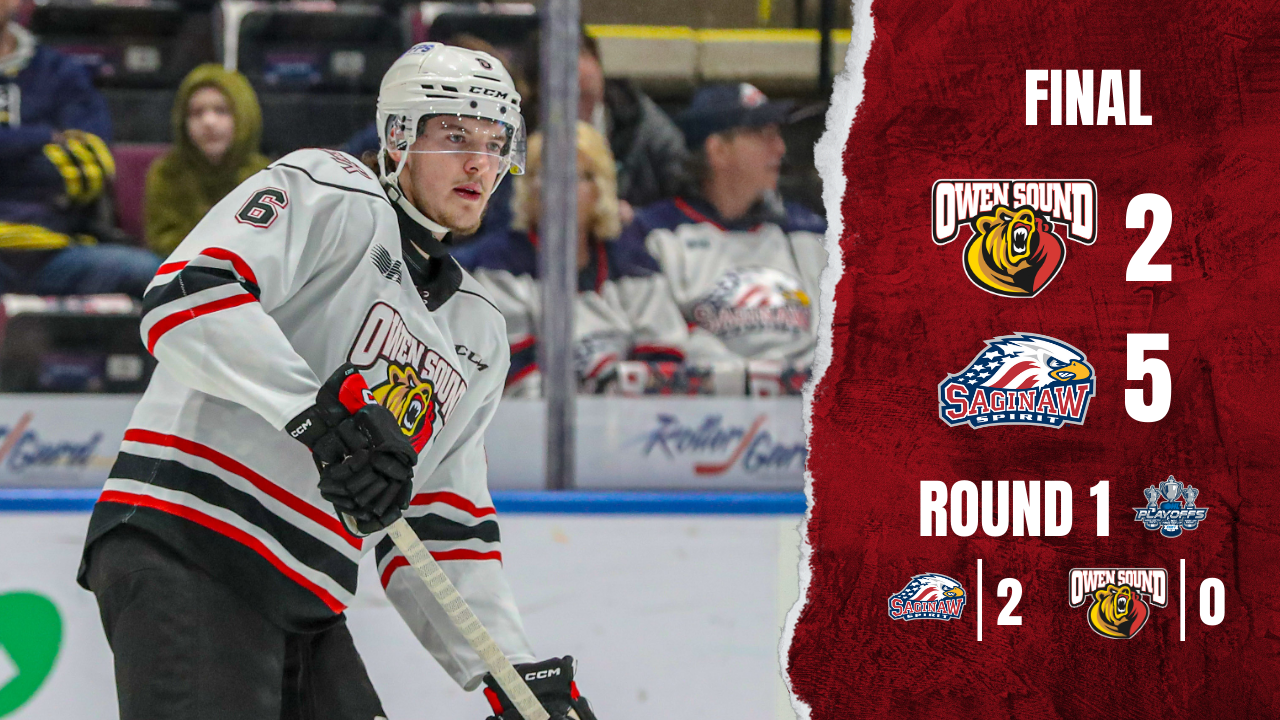 Attack fall to the Spirit 5-2 - Owen Sound Attack