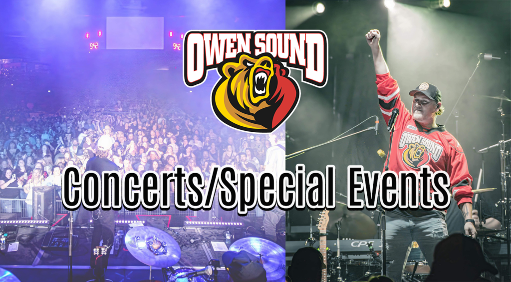 Concerts/Special Events - Owen Sound Attack