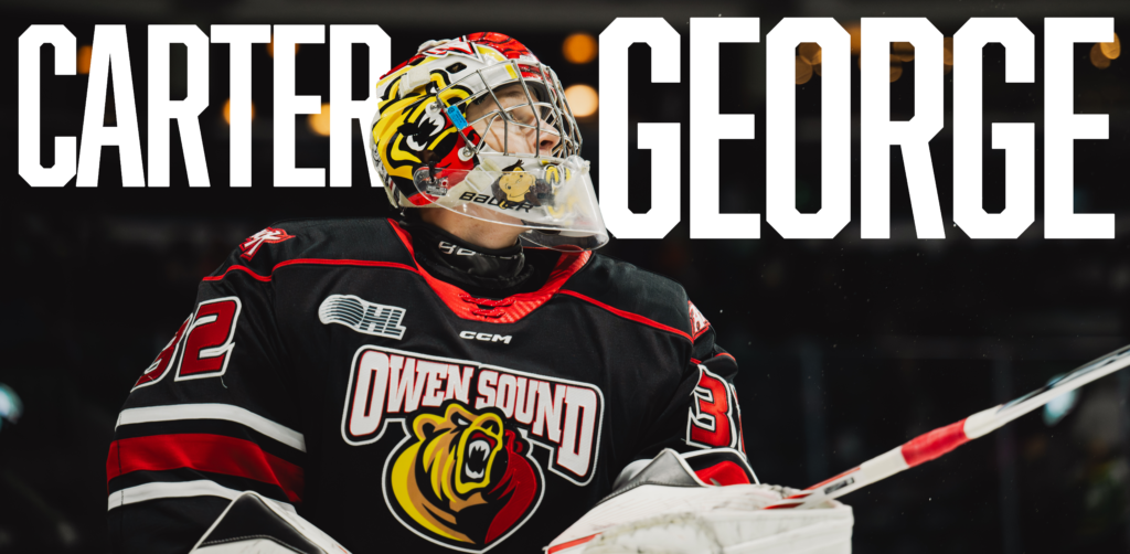 Carter George Named Runner-up for Jim Rutherford Trophy OHL Goaltender ...