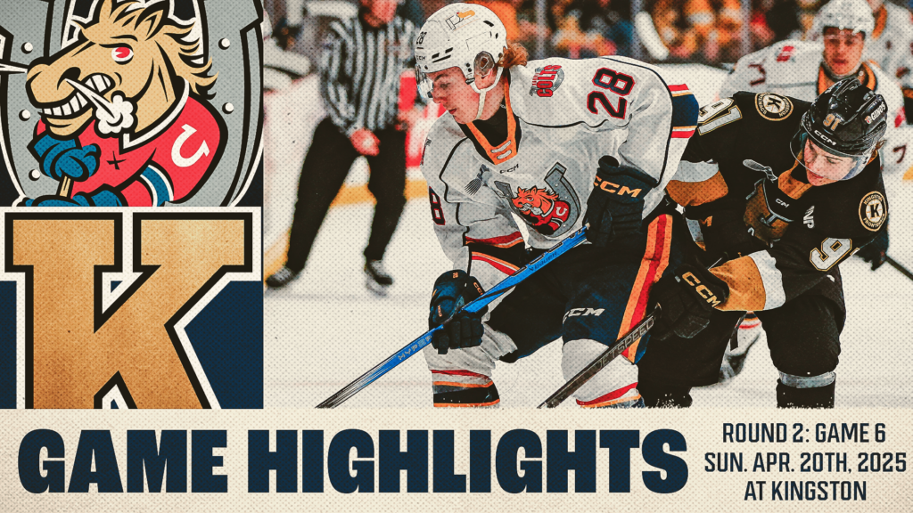 Round 2 Game 6: Apr. 20/25 at Kingston: Highlights - Barrie Colts