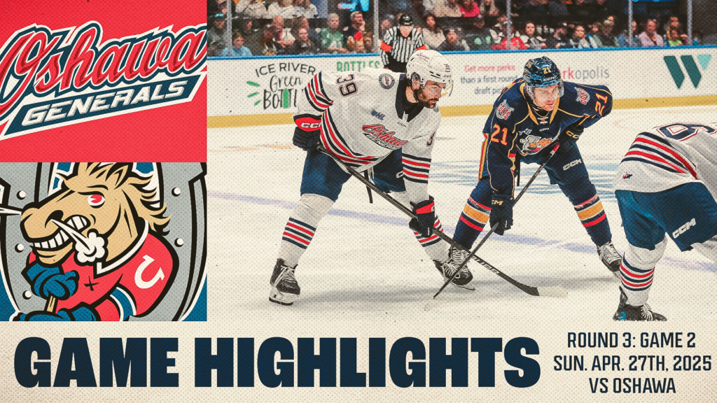 Eastern Conference Finals Game 2: Apr. 27/25 vs Oshawa: Highlights ...