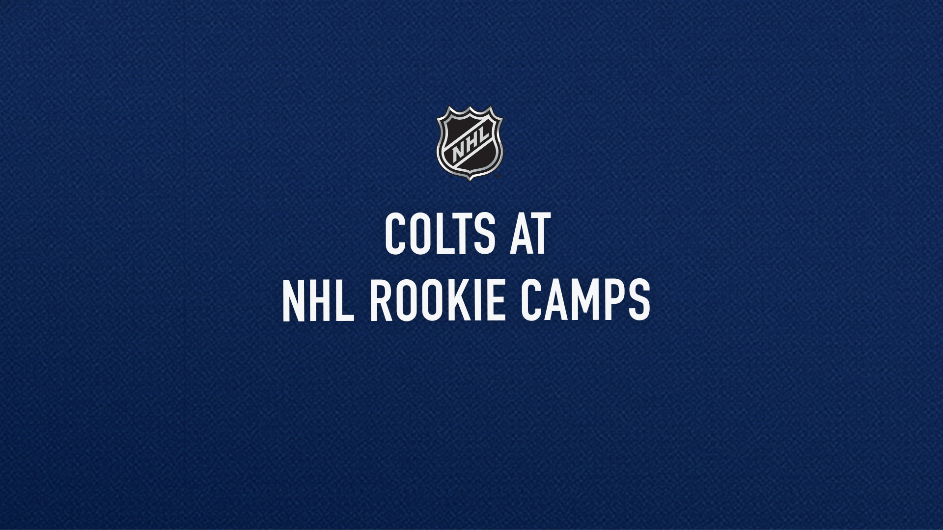 Six Colts Attending NHL Rookie Camps This Week - Barrie Colts