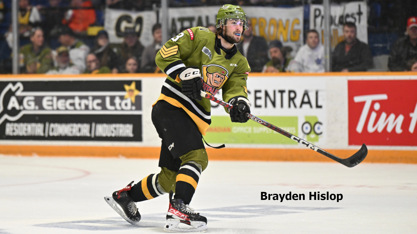 Hislop traded to Guelph - North Bay Battalion