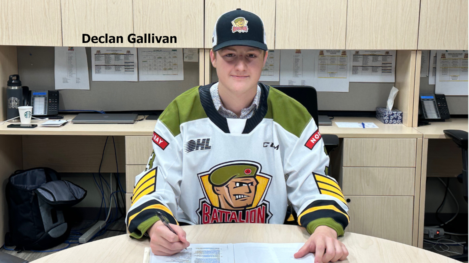 Gallivan answers the call - North Bay Battalion