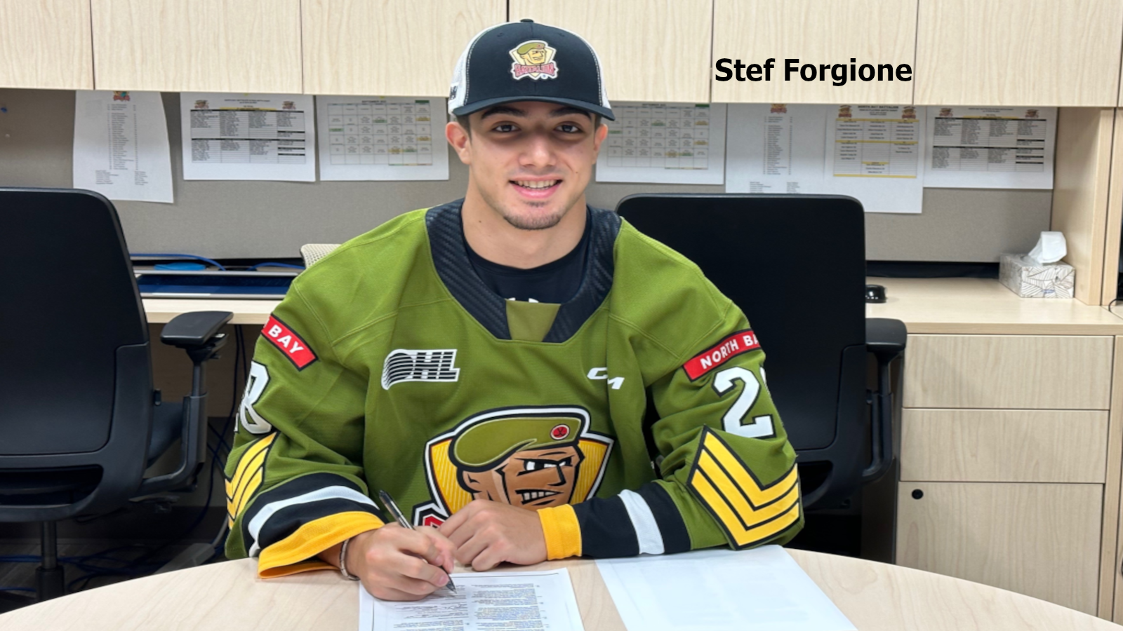 Forgione joins Battalion - North Bay Battalion