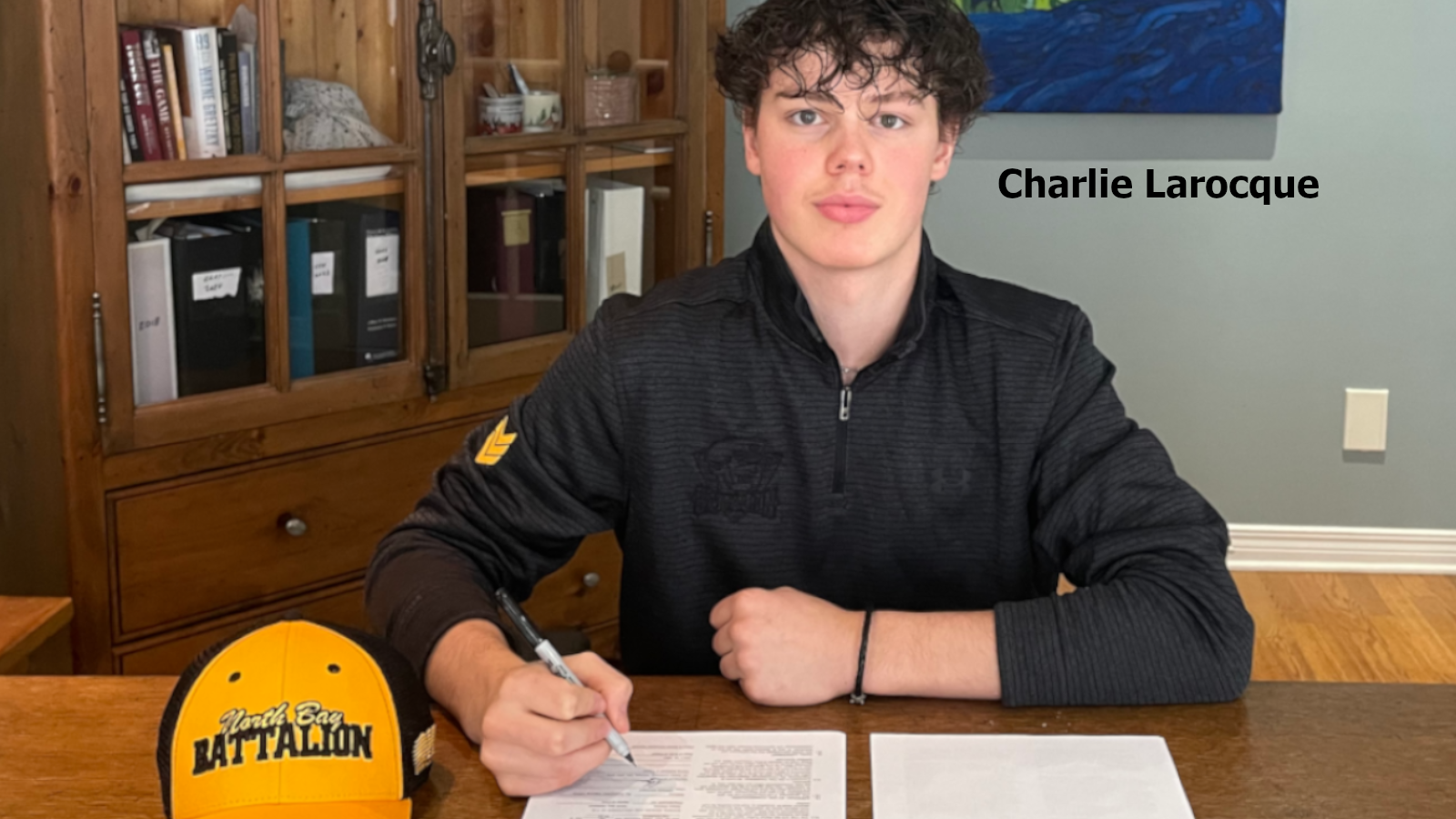 Larocque signs with Troops - North Bay Battalion