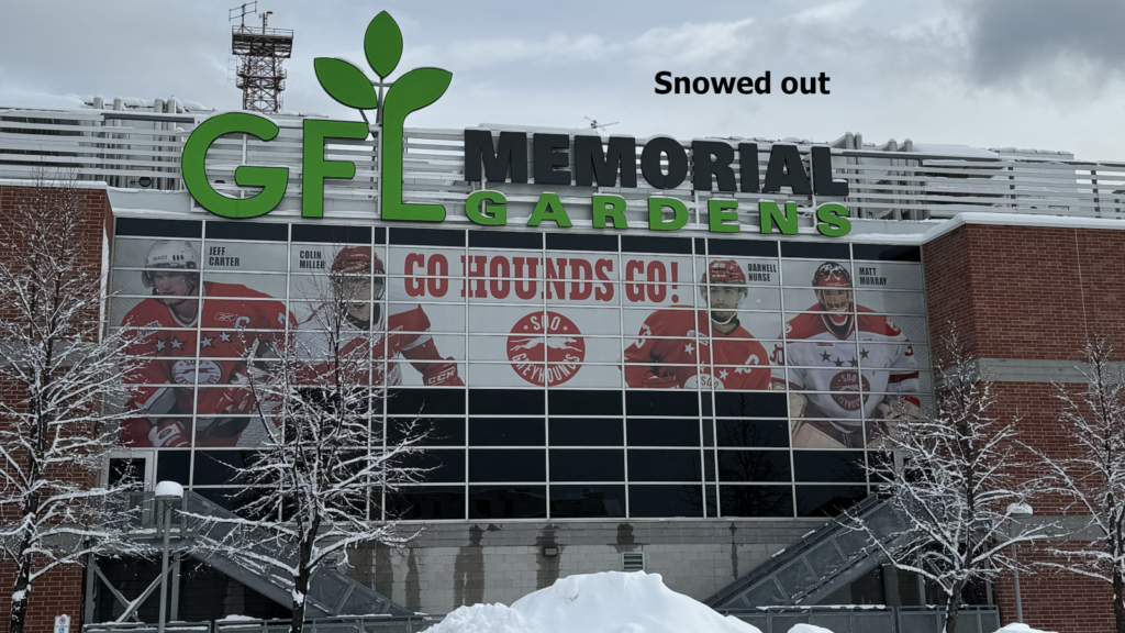 Battalion game postponed - North Bay Battalion