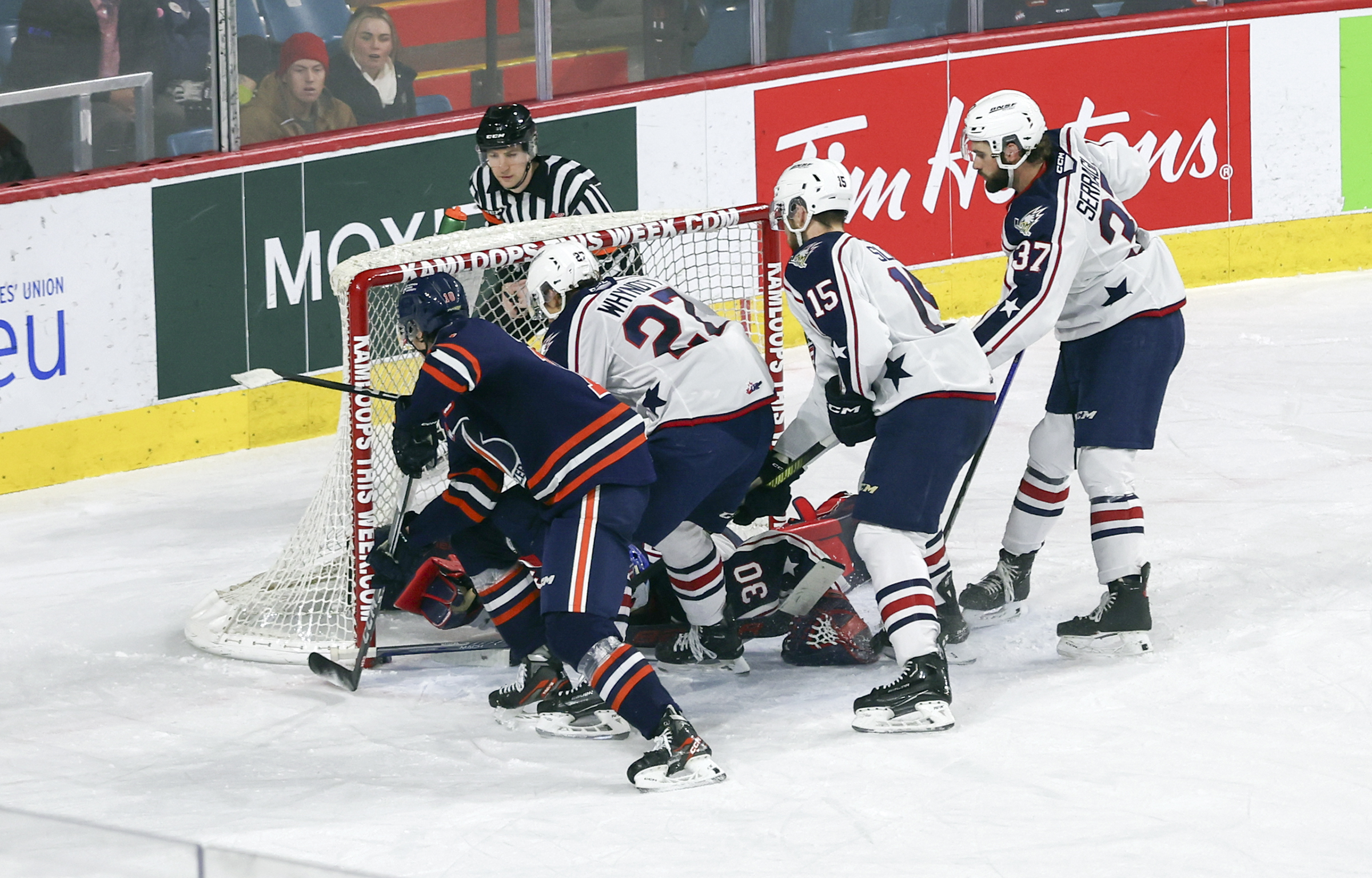 BLAZERS WIN 3-2 IN OVERTIME - Kamloops Blazers
