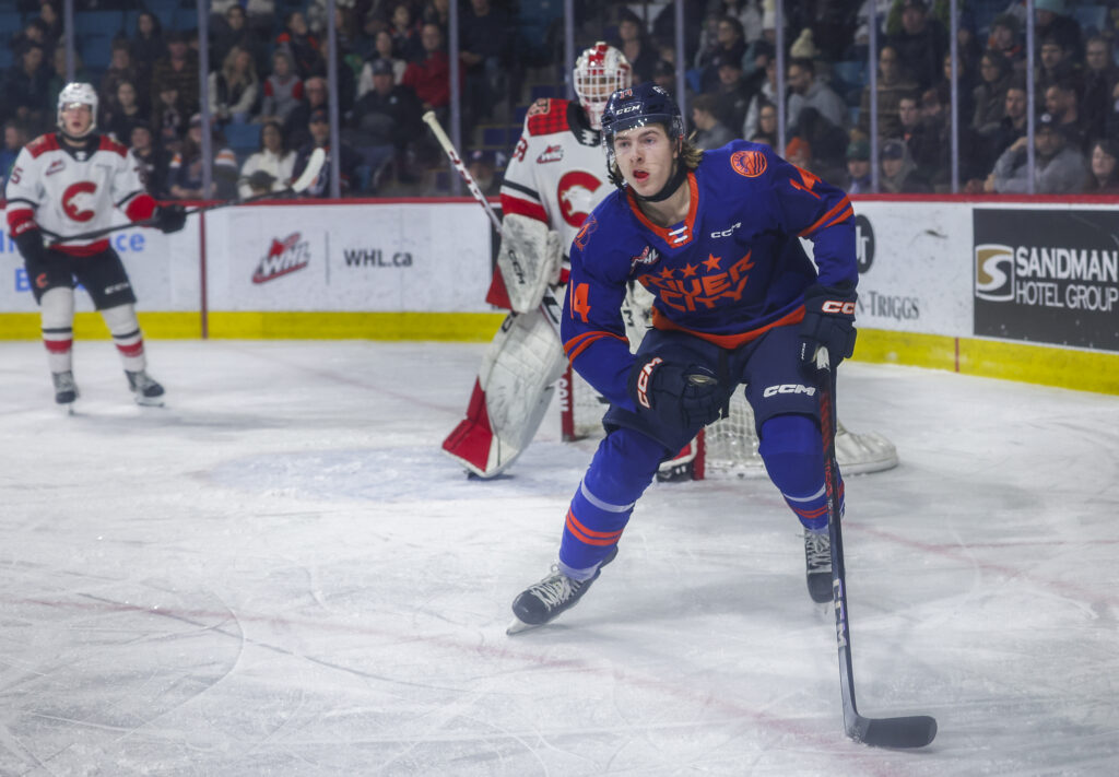 NATHAN BEHM MAKING AN IMPACT - Kamloops Blazers