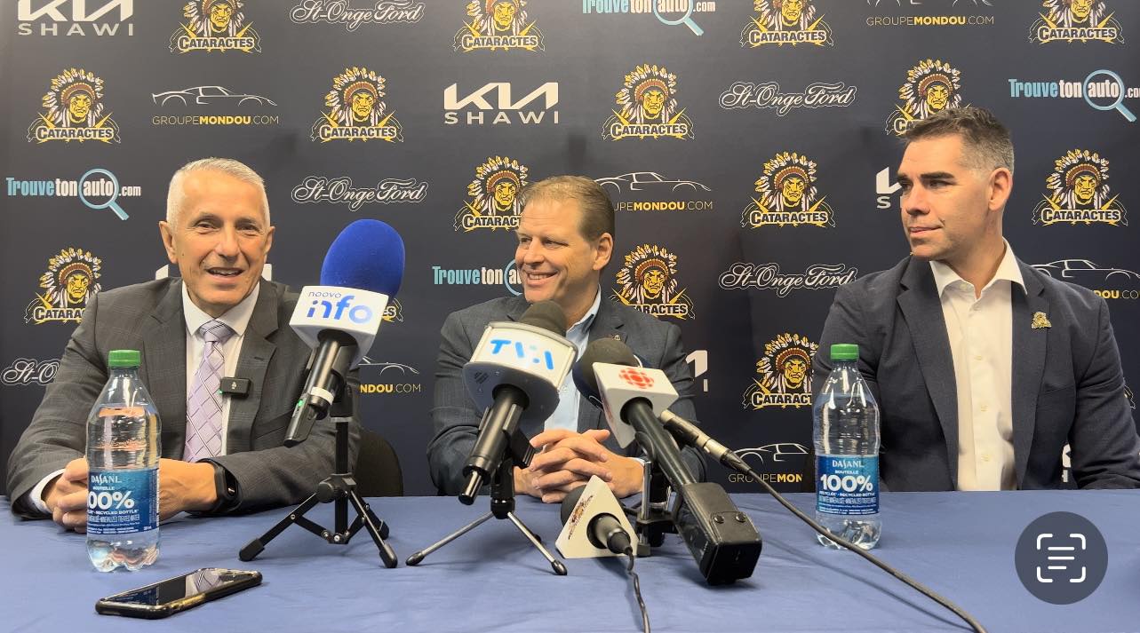 Bob Hartley et Pascal Dupuis ambassadeurs des Cataractes pour la Coupe ...