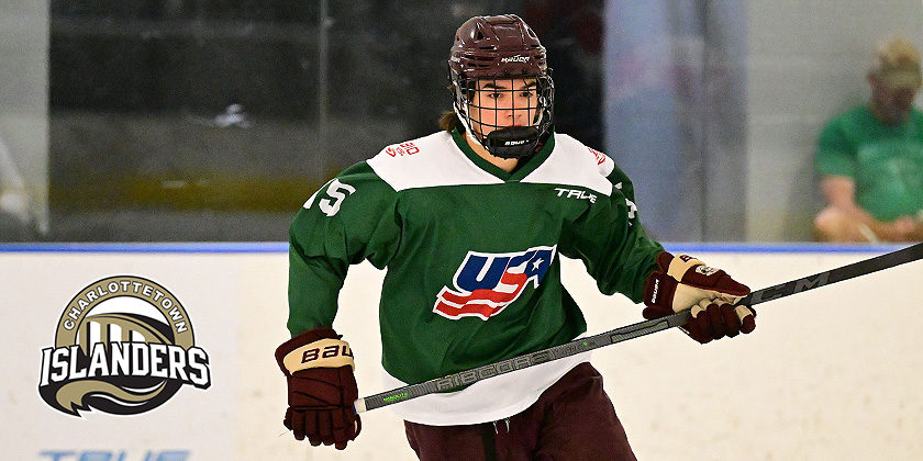 Islanders Land American Forward CJ Watroba - Charlottetown Islanders