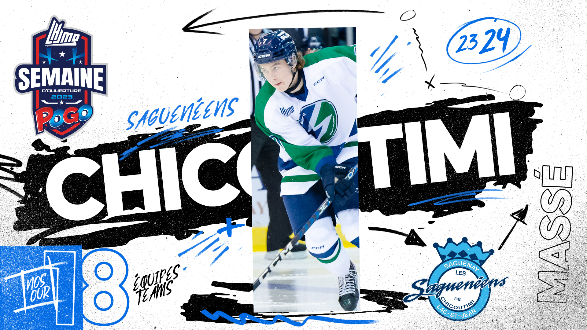 Nos 18 | Trois Questions sur les Saguenéens de Chicoutimi 2023-2024 - LHJMQ
