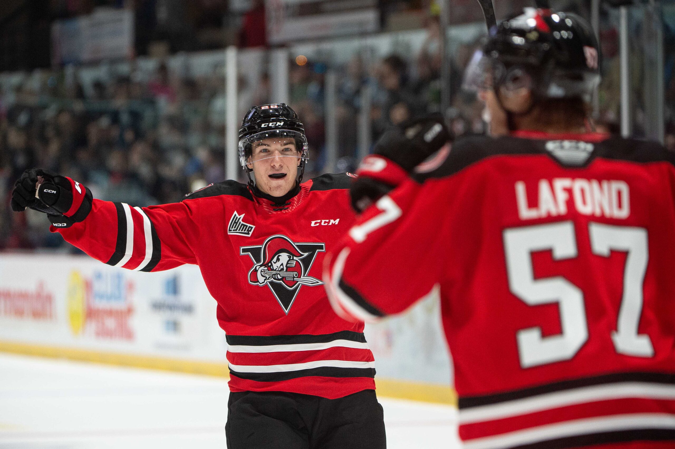 Première étoile pour Maxime Lafond! Saguenéens 2 Voltigeurs 5 - LHJMQ