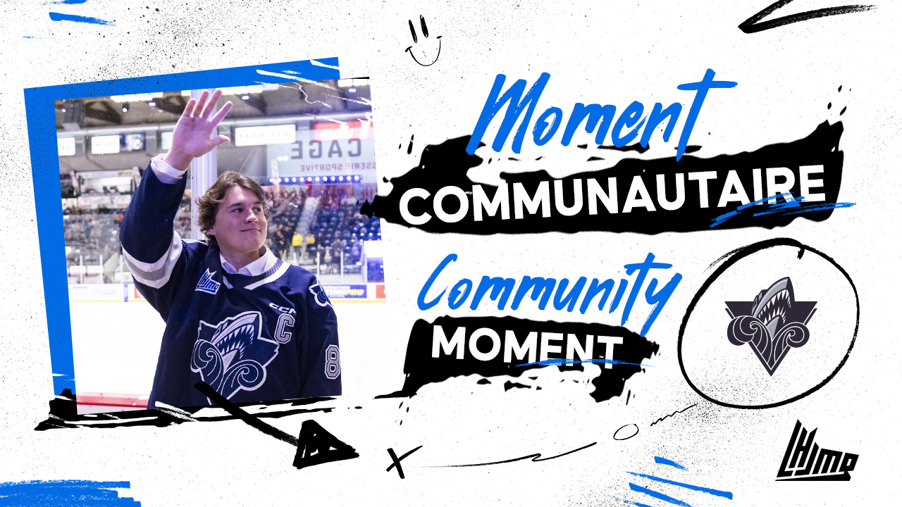 Community Moment | Jacob Mathieu always gets involved - LHJMQ