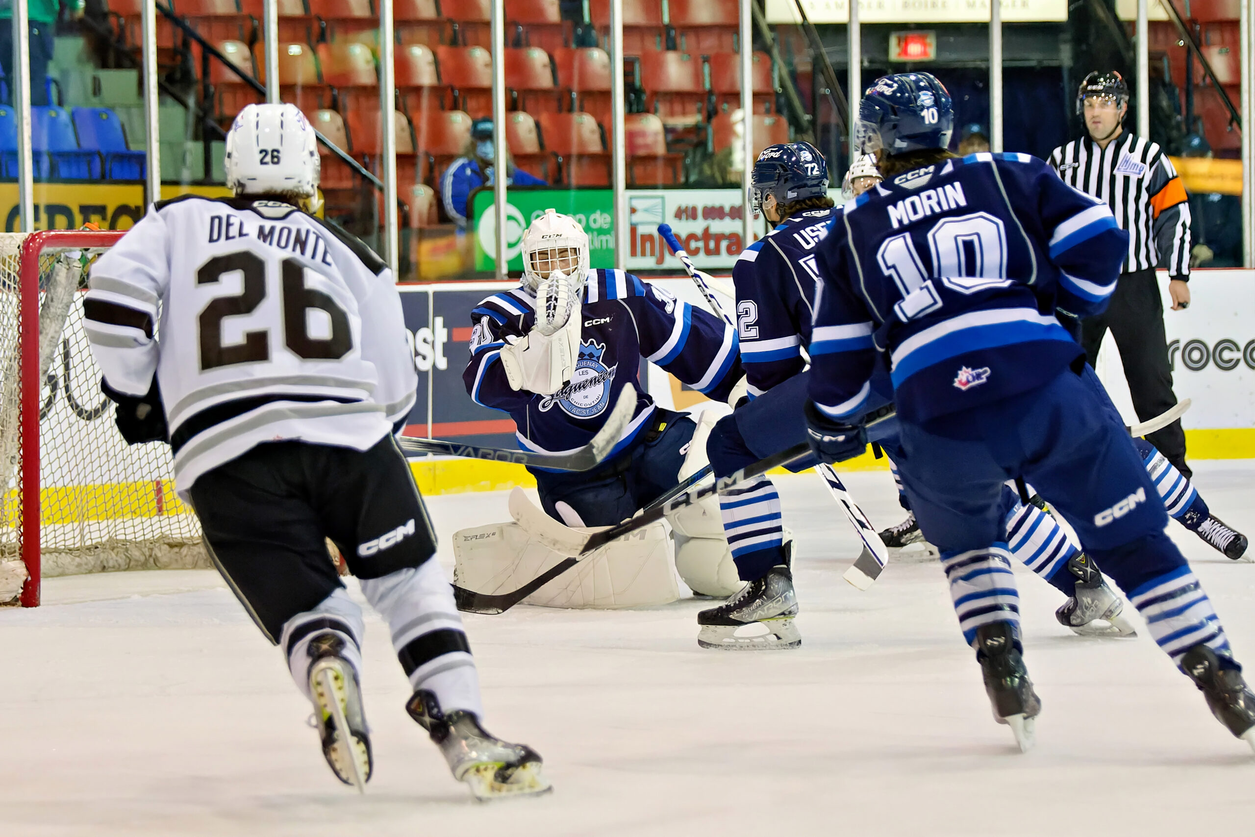 Alexis Morin obtient la première étoile! Olympiques 1 Saguenéens - LHJMQ