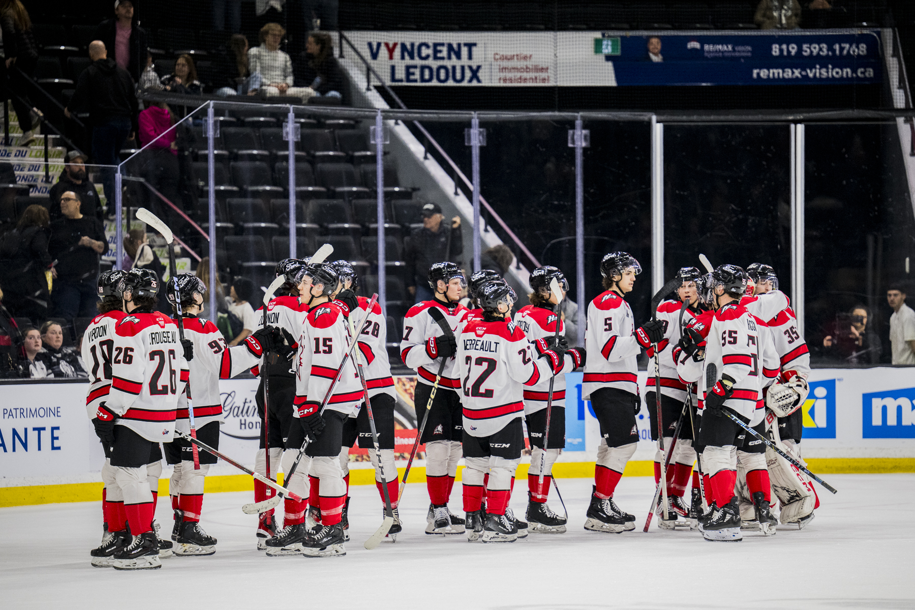 Rouyn gagne le match 4! Huskies 6 Olympiques 1 - LHJMQ