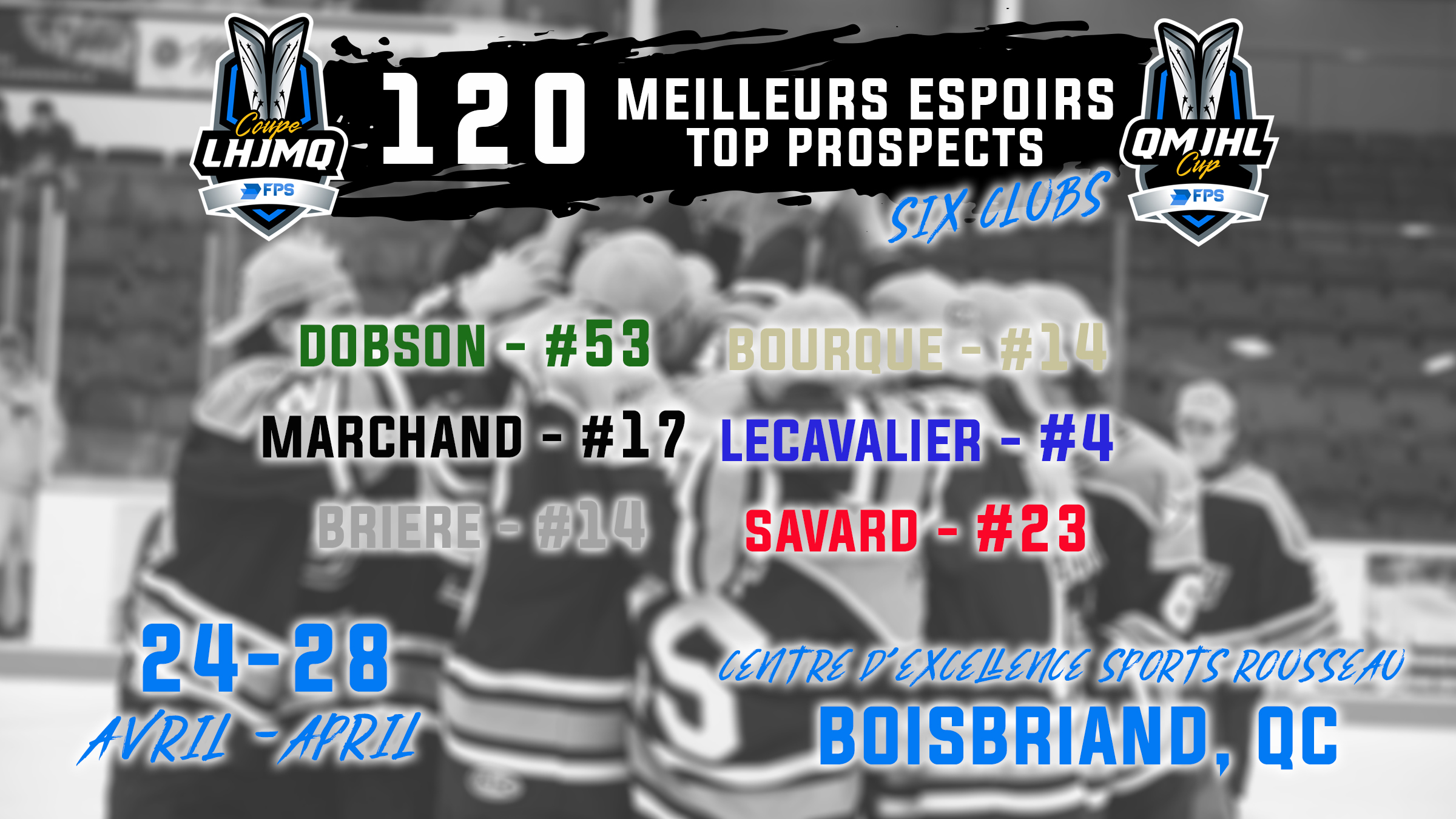 2024 QMJHL Cup | Schedule and Team Names announced - LHJMQ