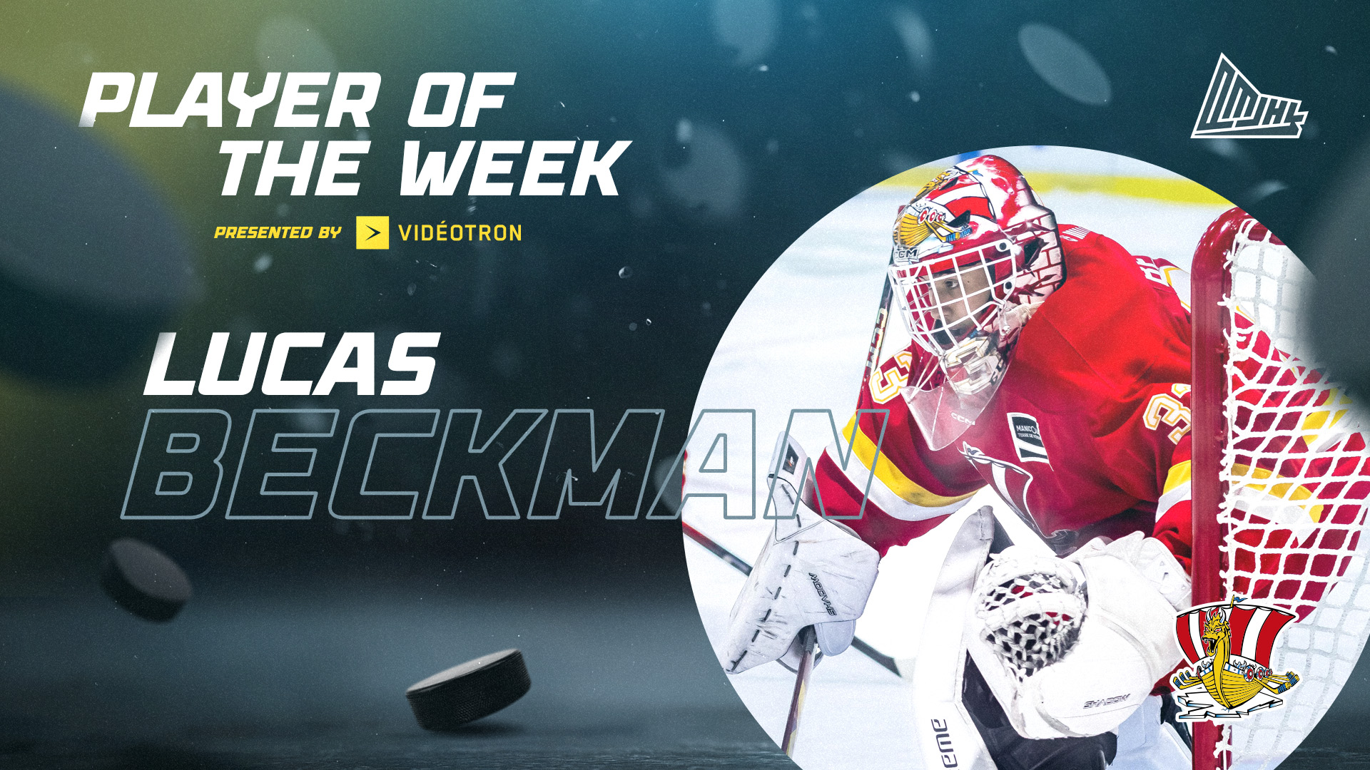 Videotron Player of the Week | Lucas Beckman (November 11, 2024) - LHJMQ