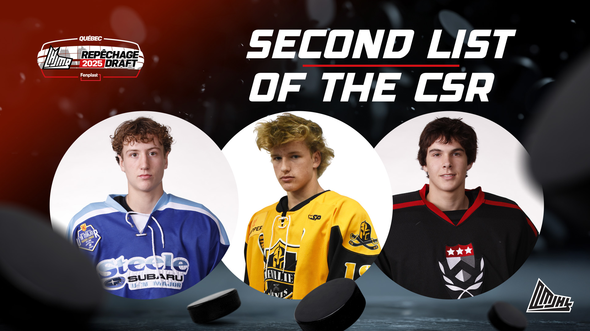 CSR unveils second prospect list ahead of 2025 QMJHL Entry Draft - LHJMQ