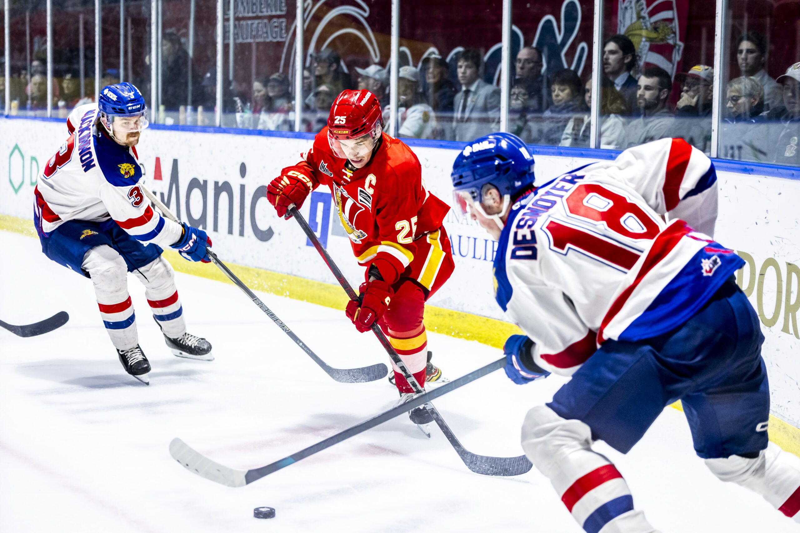 Baie-Comeau donne tout, mais Moncton gagne la série! Wildcats 5 Drakkar ...