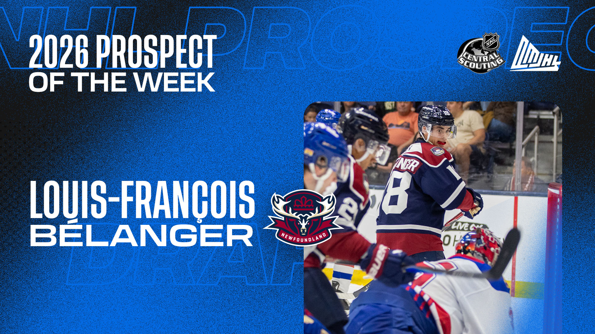 Prospect of the Week: Louis-François Bélanger - LHJMQ