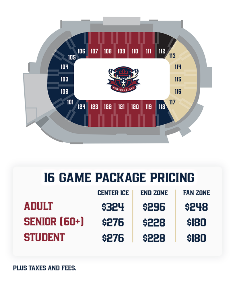 Partial Season Ticket Plans - Newfoundland Regiment