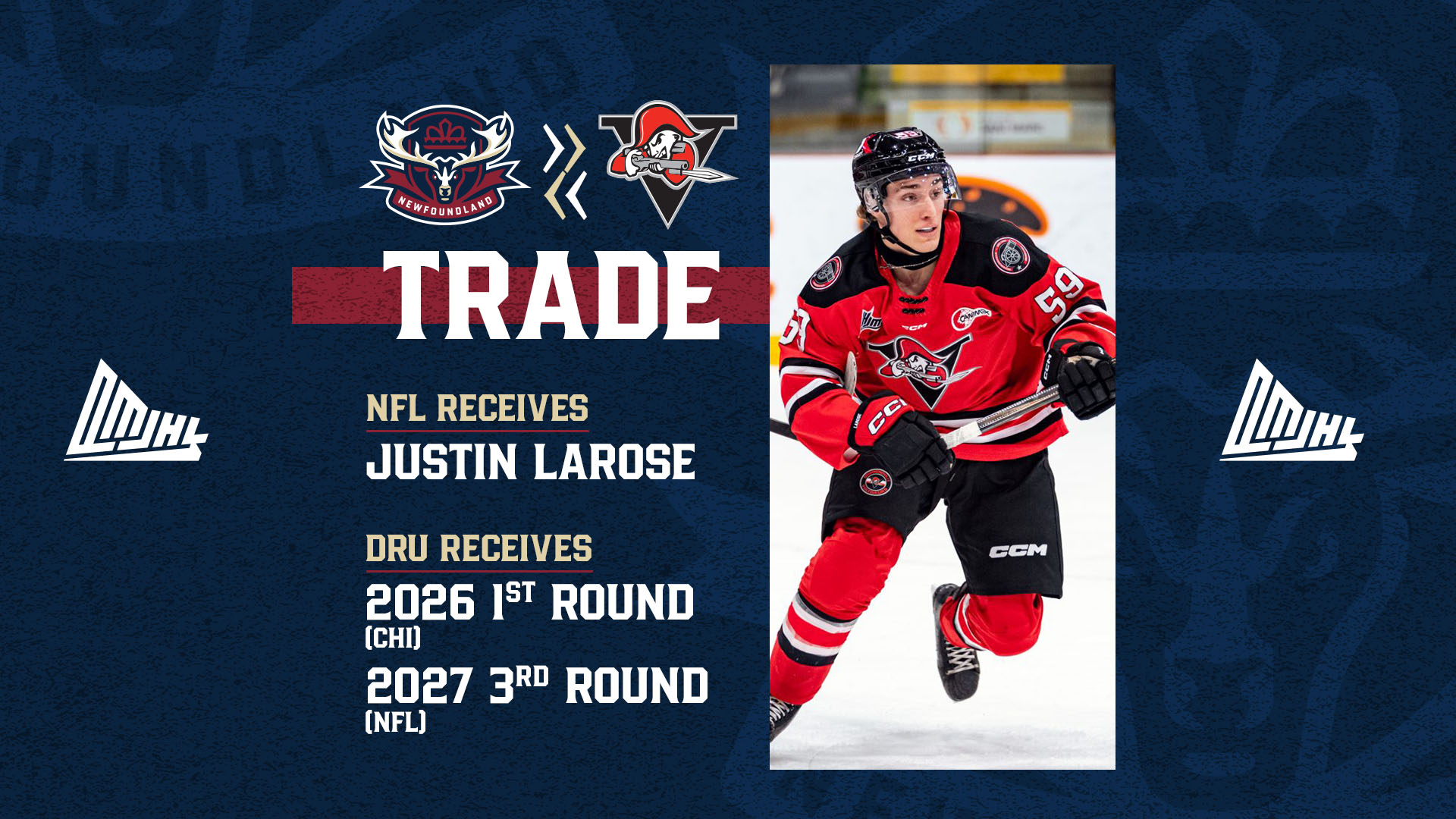Newfoundland Regiment Acquire Justin Larose - Newfoundland Regiment