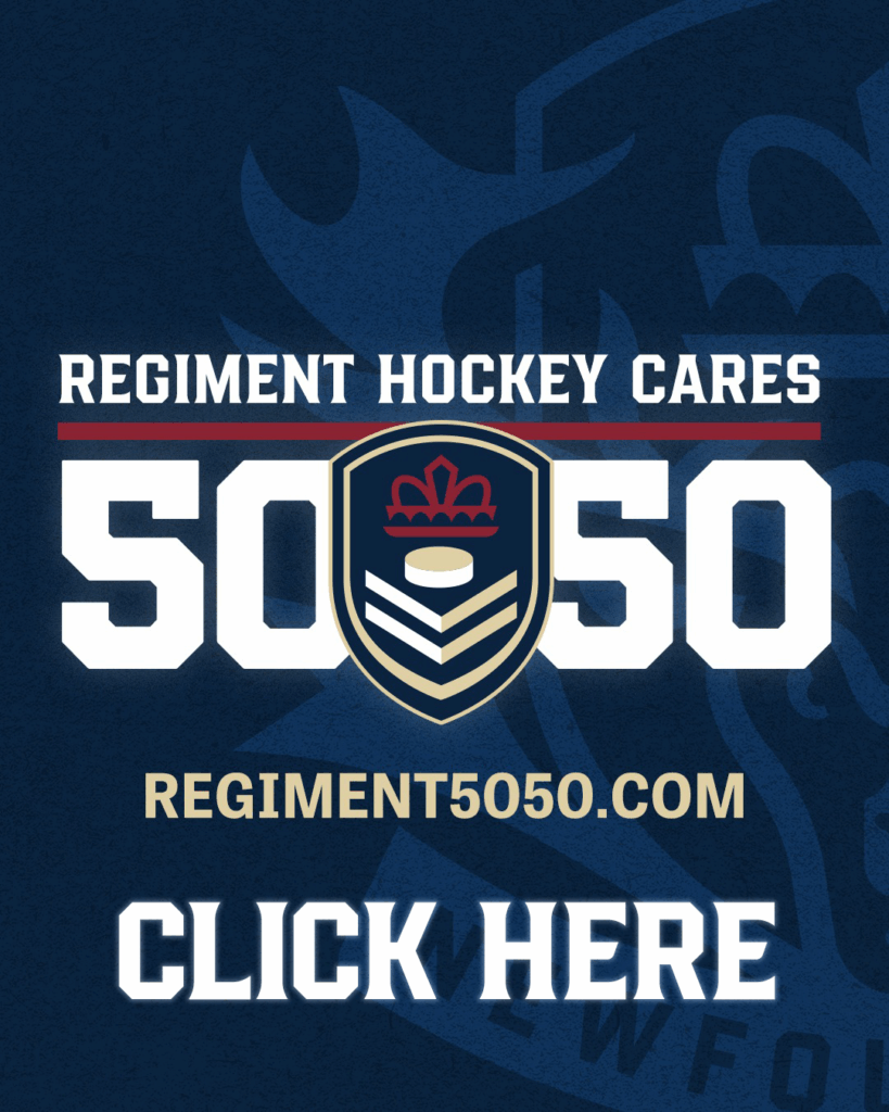 50/50 Winning Numbers - Newfoundland Regiment