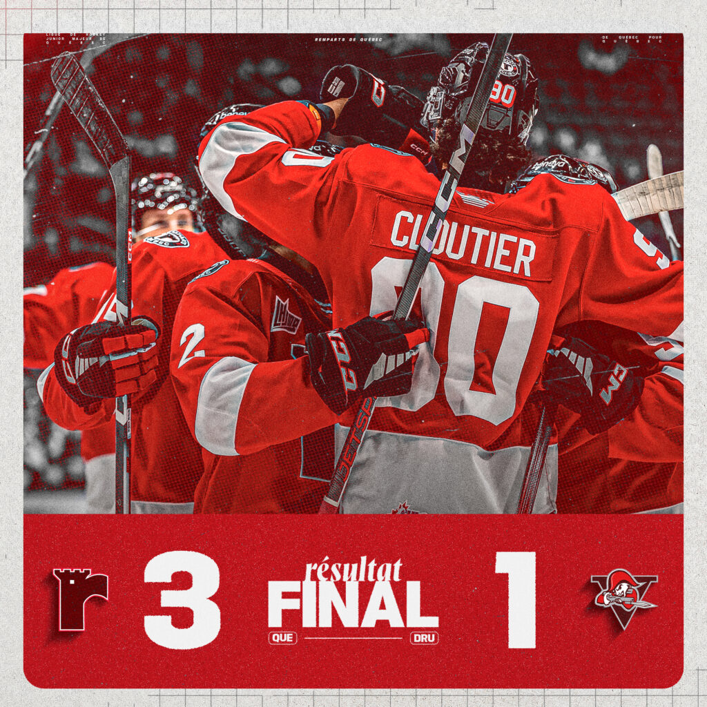 Une 10e victoire cette saison! - Remparts de Quebec