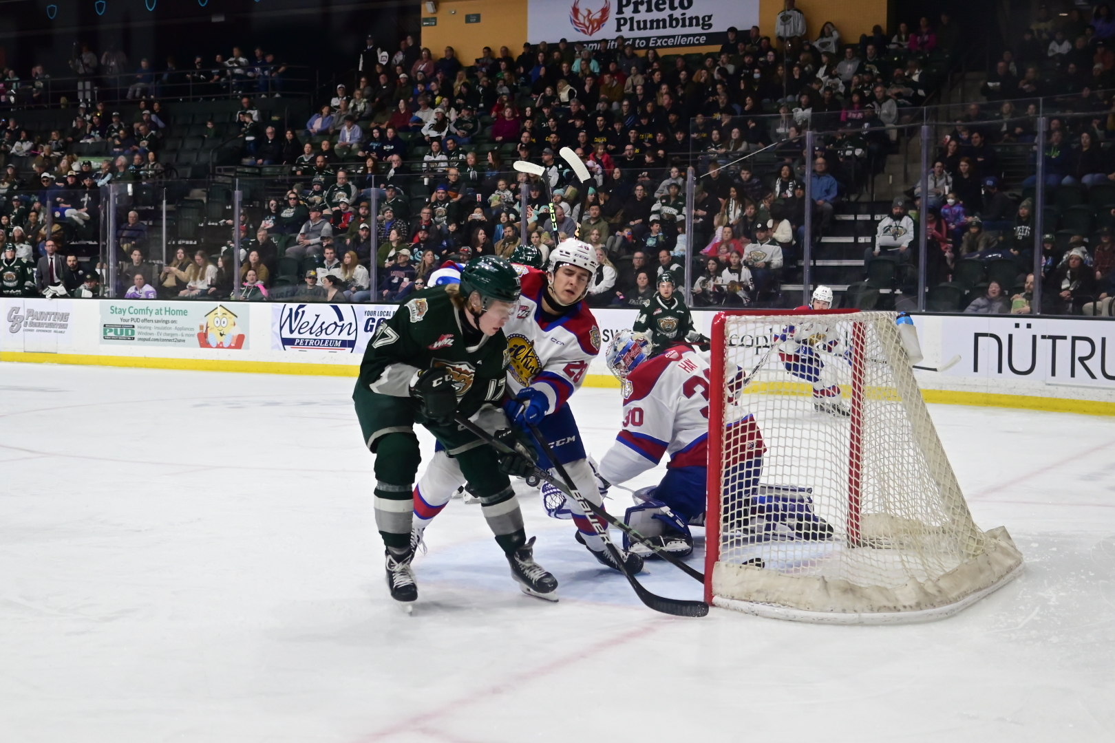 GAME RECAP: Oil Kings pull out last-second 6-5 win over Silvertips - Everett Silvertips