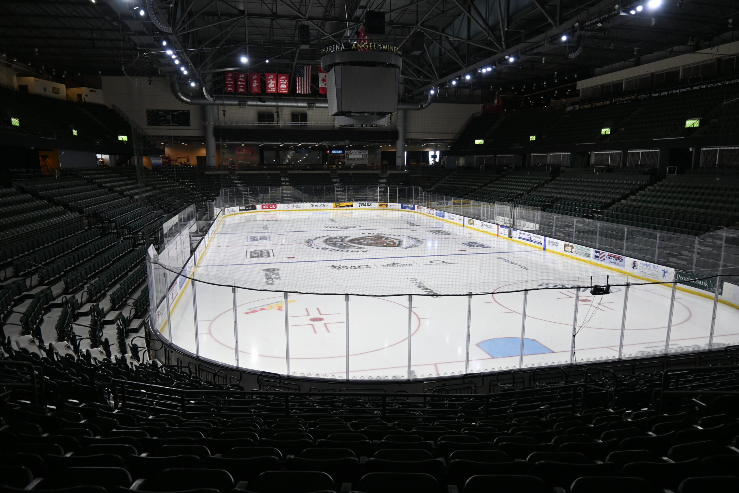 Arena Seating Chart - Everett Silvertips