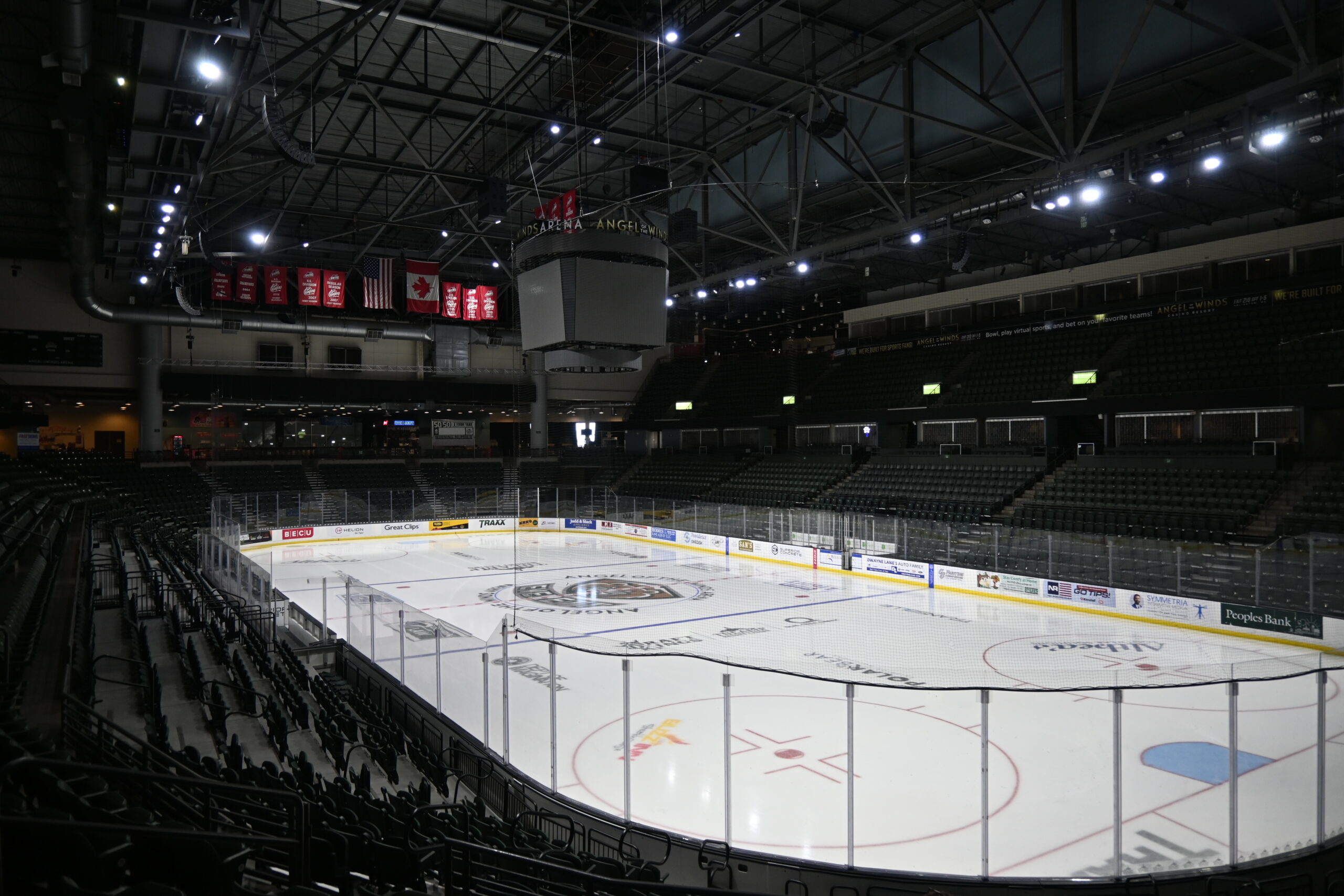 Arena Seating Chart - Everett Silvertips