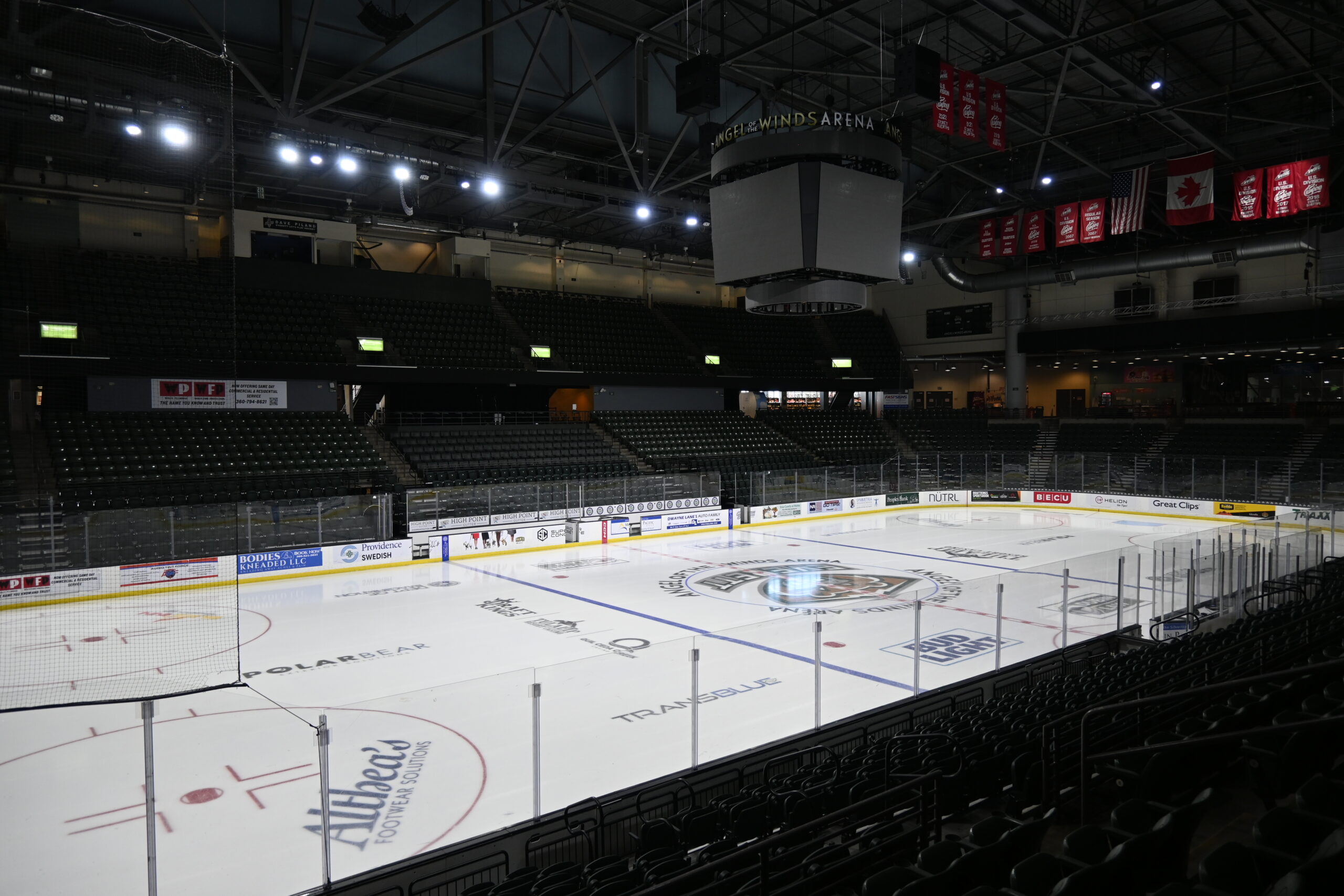Arena Seating Chart - Everett Silvertips